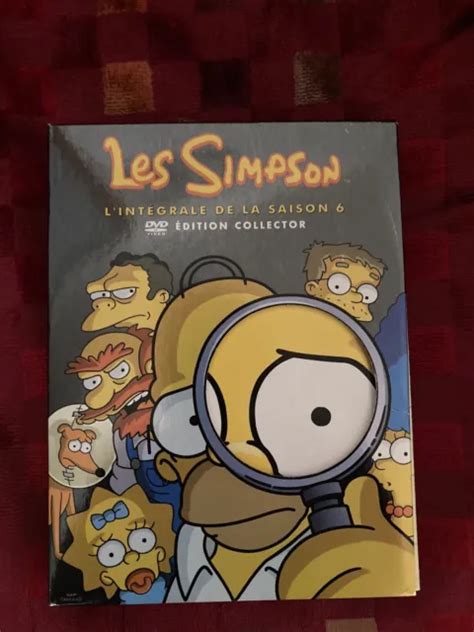 Coffret Collector Les Simpson Lint Grale De La Saison Eur