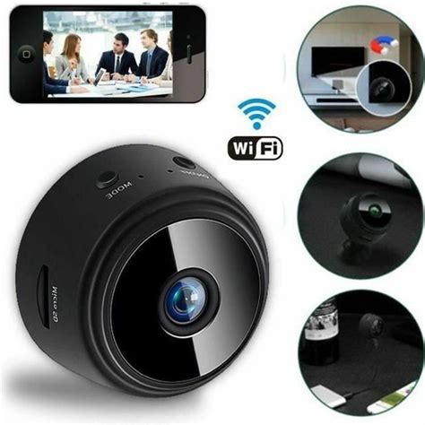 Mini Caméra Espion Sans Fil Wifi Webcam IP Sécurité À Domicile HD 1080P