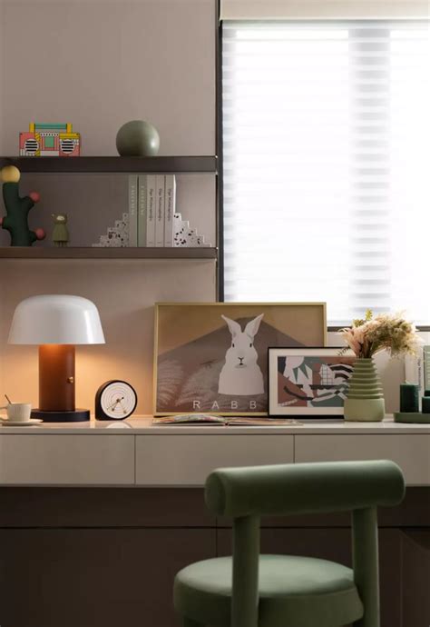 汕头中海悦江府北区129户型 一抹绿让家生机盎然 Kids interior room Kids room design