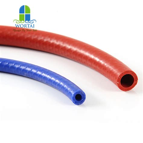 Food Grade Flexible Tube Polyester Fiber Braided Reinforced Silicone