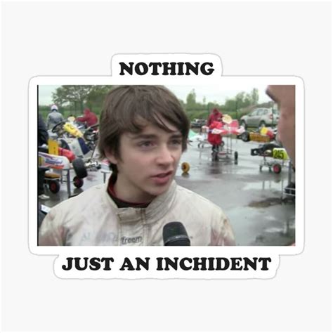 Nothing Just An Incident Charles Leclerc Sticker For Sale By