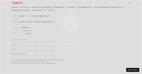 React Debug Exercise Codesandbox