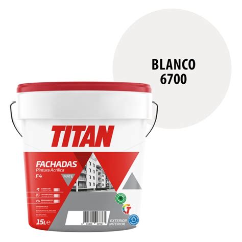 Pintura Plastica Titan Fachadas F Blanca Orion Soutelana