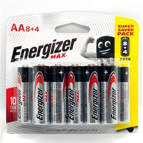 Pin Energizer Max AA E91BP8 4 vỉ 12 viên Pinenergizer dksh