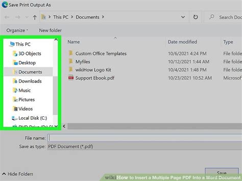 Simple Ways To Insert A Multiple Page Pdf Into A Word Document