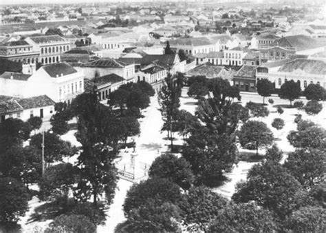 CURITIBA E PARANA EM FOTOS ANTIGAS Vista Do Lado Oeste Da Praca Em