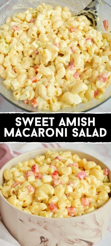 Amish Macaroni Salad Recipe How To Make It