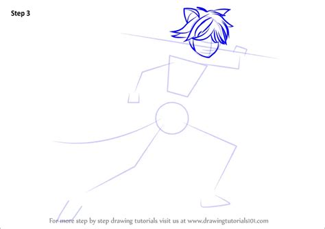 How To Draw Cat Noir Easy Step By Step Step By Step How To Draw Cat