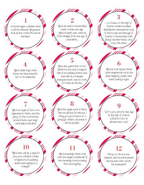 Advent Calendar Bible Verses Printable Printable Word Searches
