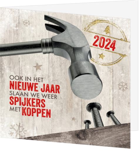 Mix Match Kerstkaart Spijkers Met Koppen Slaan In 2024