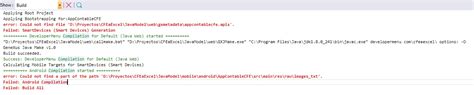 Error al compilar andorid genexus Stack Overflow en español