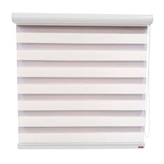 PERSIANA SEMI TRASLÚCIDA SHEER DÚO 100 X 180 CM BLANCO The Home Depot