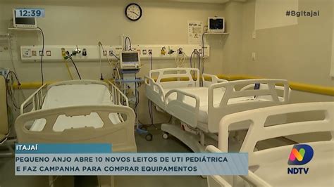 Hospital Pequeno Anjo abre 10 novos leitos de UTI pediátrica