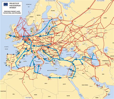 Pipelines Europa