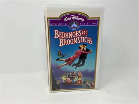 Bedknobs And Broomsticks Vhs Clamshell Walt Disney Master Piece