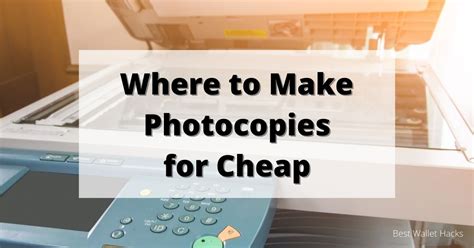 Places To Make Copies Near Me For Cheap Best Wallet Hacks