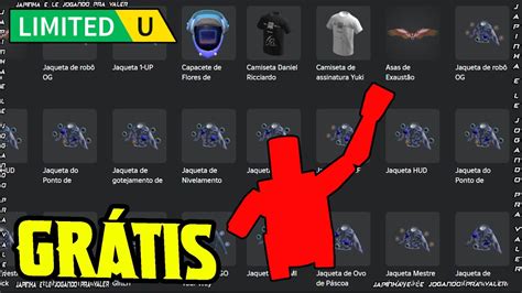 COMO PEGAR UM EMOTE E 19 ITENS GRÁTIS Limited UGC GRÁTIS NO ROBLOX FREE