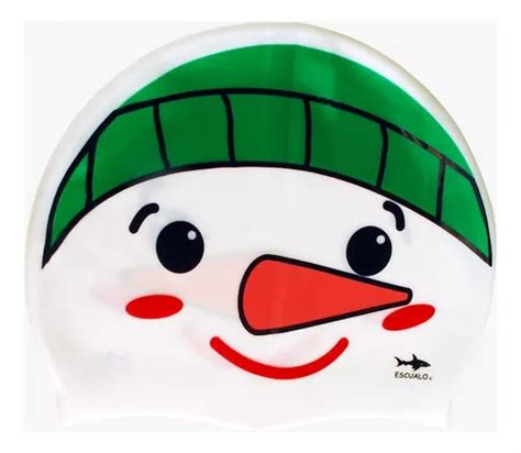 Gorra Natacion Adulto Modelo Frost Escualo Color Blanco Dise O De La