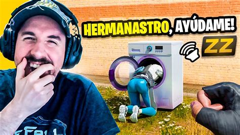 Mi Hermanastra Se Queda Atascada En La Lavadora Si Te Ries Pierdes