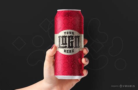 Mockups PSD De Lata De Refresco Editables Para Descargar
