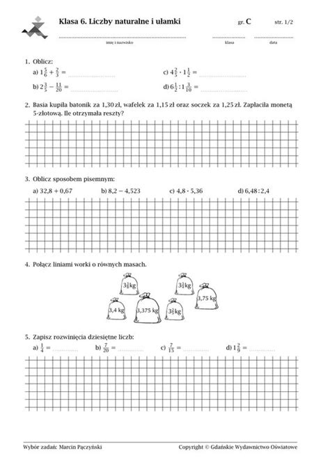 Sprawdzian Z Matematyki Klasa Kalendarz I Czas Gwo Wiedza 165300 Hot