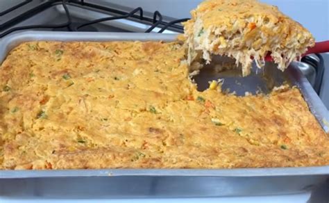 Torta salgada sobras de arroz Uma receita econômica que vai te