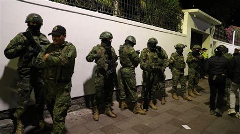 EEUU condena el asalto a la Embajada de México en Ecuador y urge a