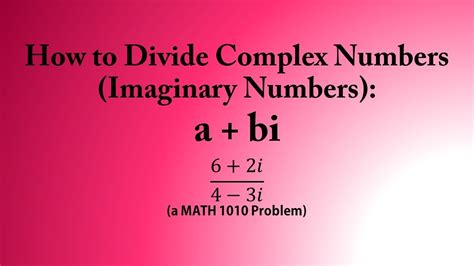 how to divide imaginary numbers slidesharetrick