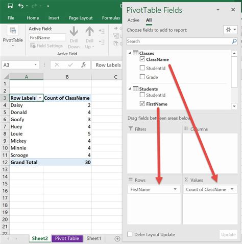 Data Model And Relationships In Microsoft Excel Myexcelonline