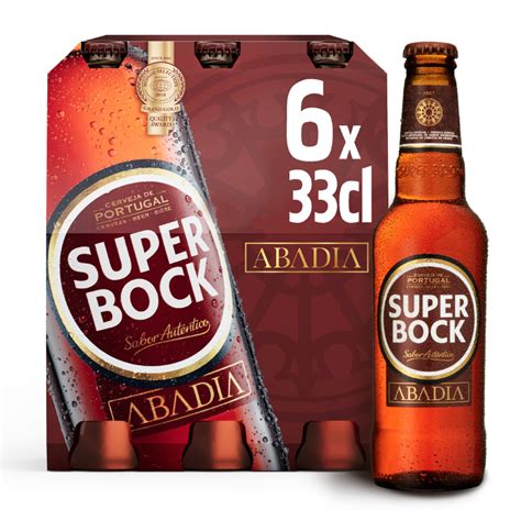 SUPER BOCK ABADIA Cerveja 6x330 ml CERVEJA C ALCOOL Minipreço