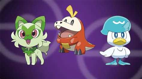 Pok Mon Scarlet And Violet Starter Evolutions And What They Look Like