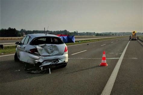Tragiczny wypadek na autostradzie A4 Zginęła 71 letnia kobieta Trasa