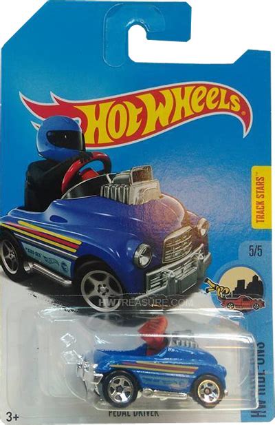 Pedal Driver Hot Wheels 2017 Treasure Hunt HWtreasure