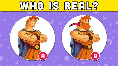 Can You Guess The Real DISNEY Character DISNEY Quiz YouTube