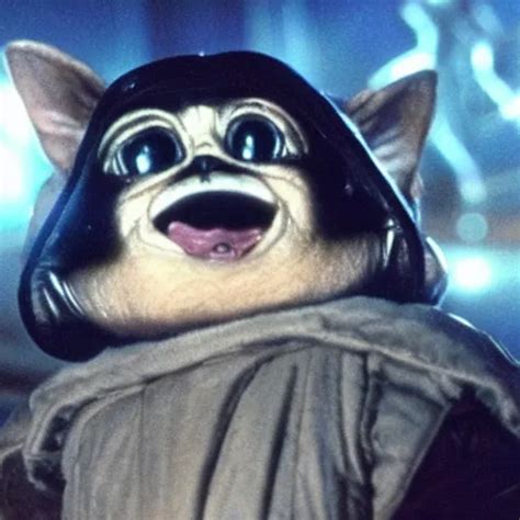 A Film Still Of Mogwai In Star Wars Realistic Detailed Stable