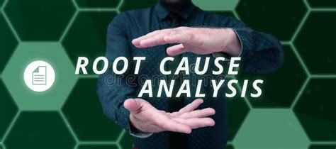 Conceptual Display Root Cause Analysis Business Concept Method Of