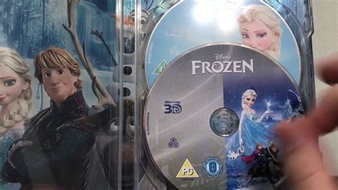 Frozen Steelbook Movie Review D Blu Ray Version Youtube