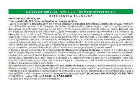 Tanam Dia Navira Navira Policial Do Sig Elogiado Pela Delegacia