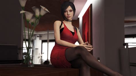 Wallpaper Ada Wong Video Game Art Video Game Girls Video Game