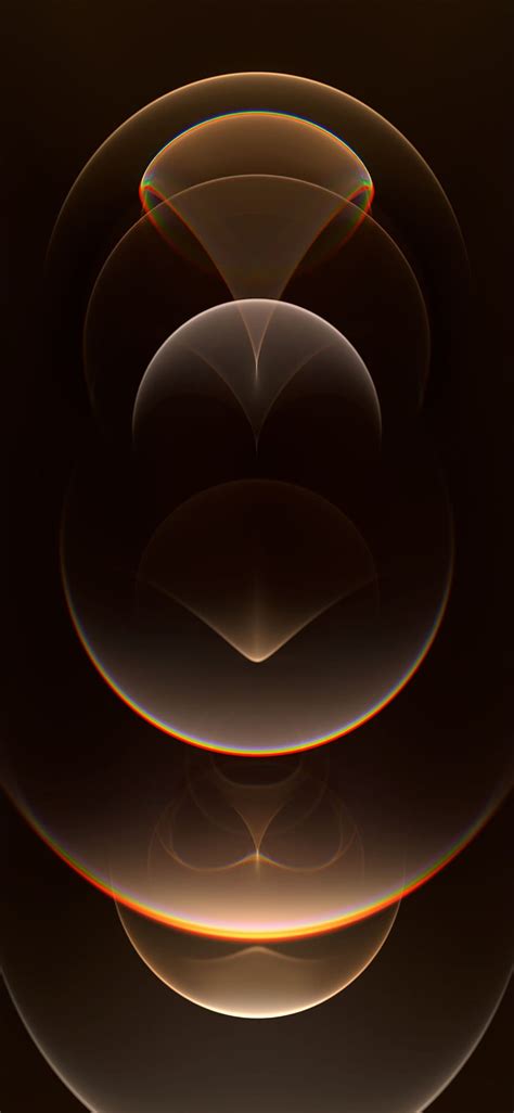 IPhone 12 Pro Max vidéo iPhone iPhone iPhone abstrait 12 Pro Gold