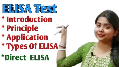 Elisa Test Direct Elisa Types Of Elisa Introduction Principle