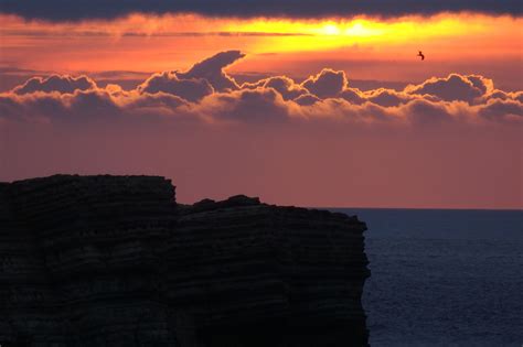 Free Images Sea Coast Ocean Horizon Cloud Sky Sun Sunrise