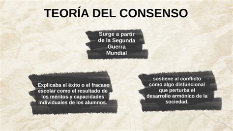Las teorías del consenso y conflicto by maría jose nieto on Prezi
