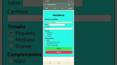 formularios en la web con html y javascript sistema de compra y venta youtube