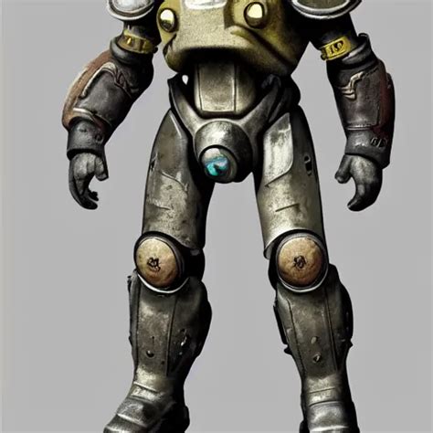 Fallout Concept Art Power Armor Render Ultra Unreal Stable Diffusion