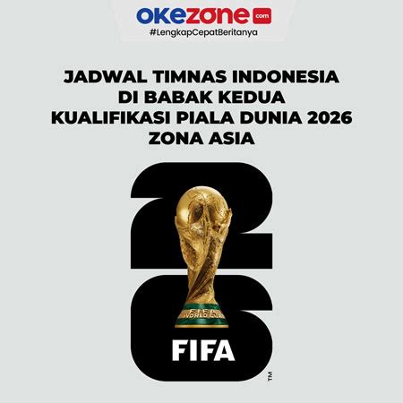 Jadwal Lengkap Timnas Indonesia Di Babak Kedua Kualifikasi Piala Dunia