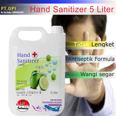 Jual Hand Sanitizer Cair Gel Hand Sanitizer 1 Liter Hand Sanitizer