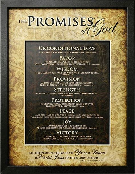 Printable Promises Of God
