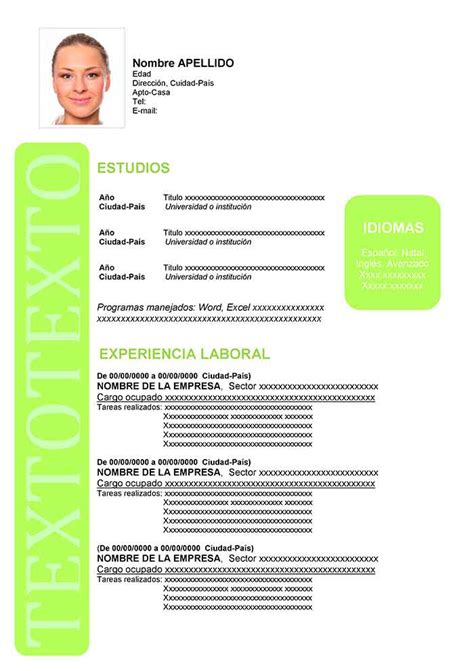 Como Llenar Una Hoja De Vida ComoLlenar