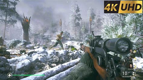 Battle Of The Bulge Realistic Immersive ULTRA Graphics Gameplay 4K